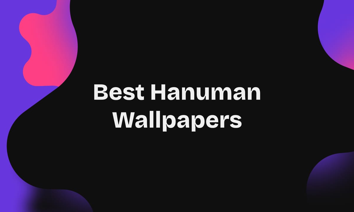 Best Hanuman Wallpapers and Backgrounds | HD, 4K, Devotional & Minimal ...